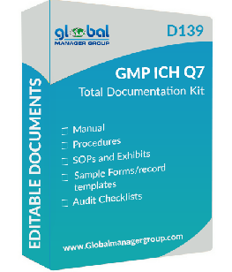 GMP Documents - Manual, Procedures, Checklist for Pharma Manufacturers